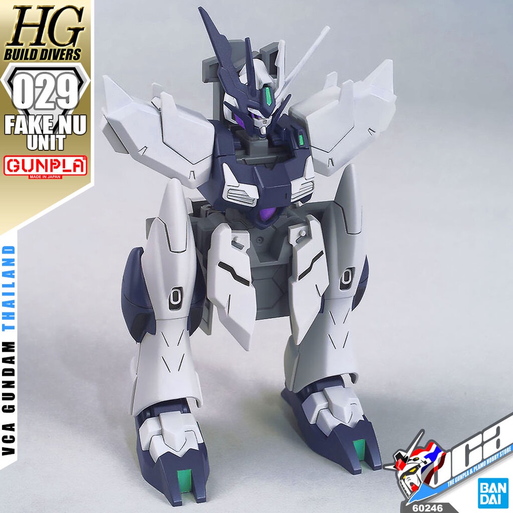 BANDAI GUNPLA HIGH GRADE BUILD CUSTOM HGBC HG 1/144 FAKE NU UNIT โมเดล กันดั้ม กันพลา VCA GUNDAM ...