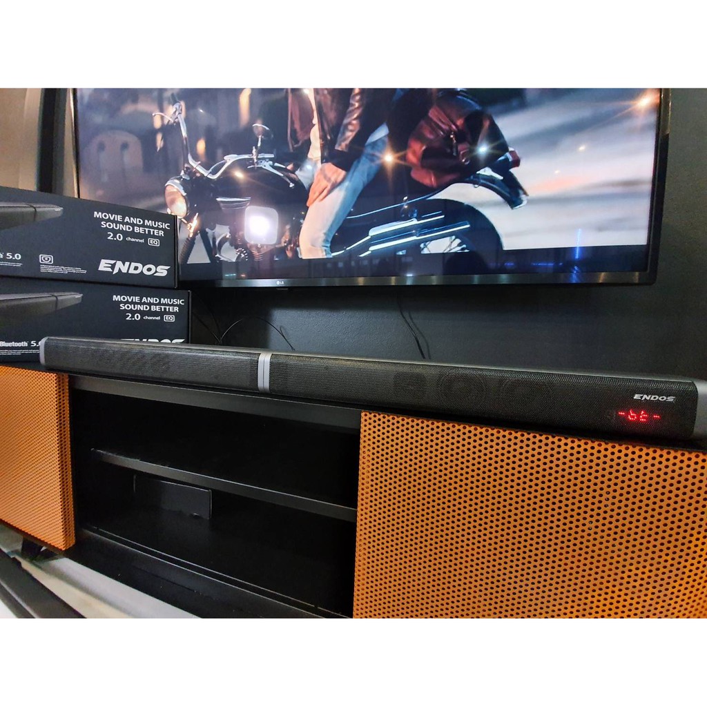 V2020 Soundbar รุ่นใหม่ล่าสุดจาก ENDOS ต่อทีวี หรือ จะใช้บลูทูธก็ได้ ...