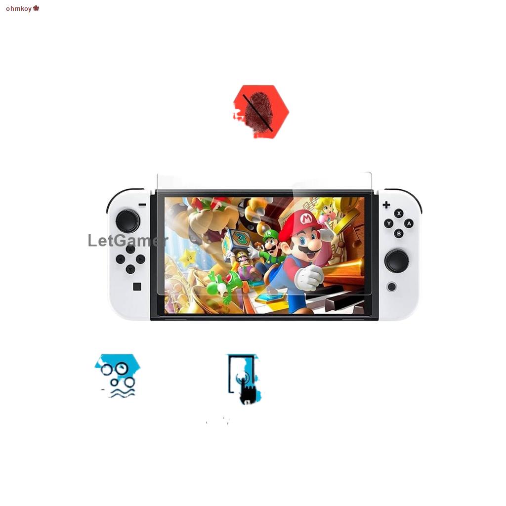 จุดประเทศไทย4Khao.s ฟิล์มกระจก Nintendo Switch OLED Film 9H ชัด แกร่ง ...