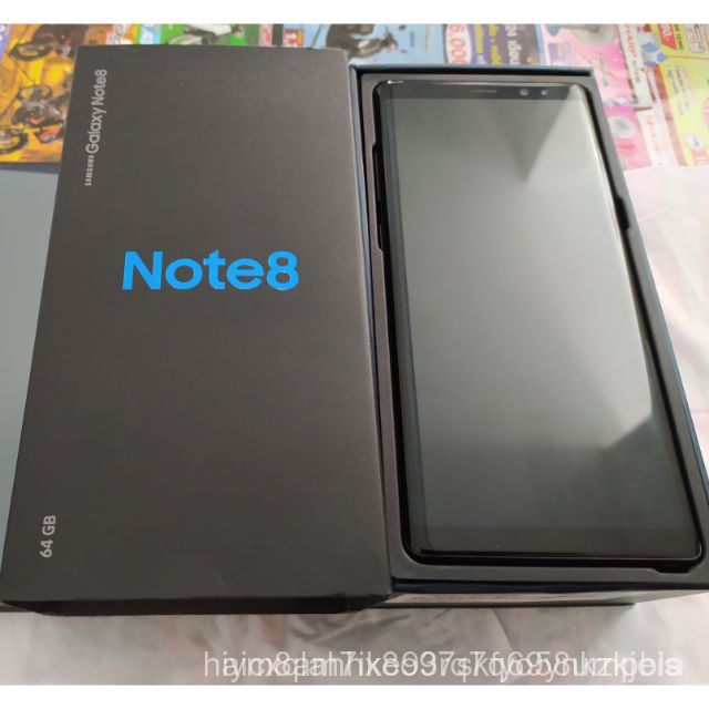 (มือ2) Samsung Note8 64GB Black ยกกล่อง - 8zovbbd7rzytxnv7i3xwa2r5tded - ThaiPick