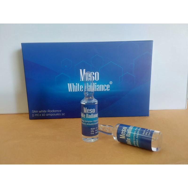 Meso White Radiance (Japan)เมโสบำรุงผิวหน้า | Shopee Thailand