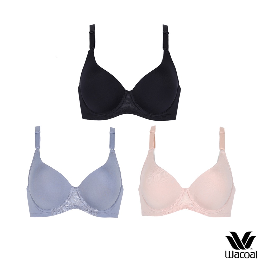 Wacoal Surprise Push Up Bra set 3 ชิ้น รุ่น WB9V03 คละสี บรามีโครง ...