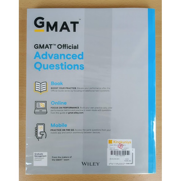 (สภาพใหม่) GMAT Official Advanced Question (ไม่มี Code) - chotirot.gk ...