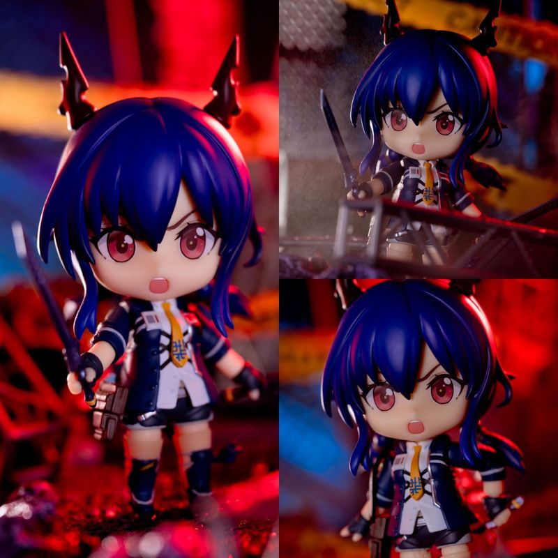 10cm Anime Games Arknights Chen Character 1422 PVC Action Figure Toy ...