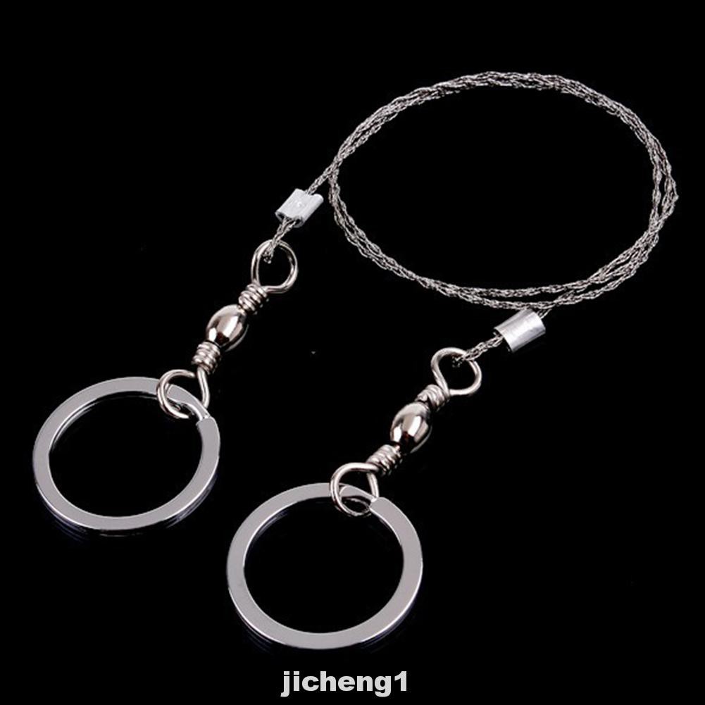 Camping Hiking Emergency Survival Cutting Mini Practical Manual Steel ...