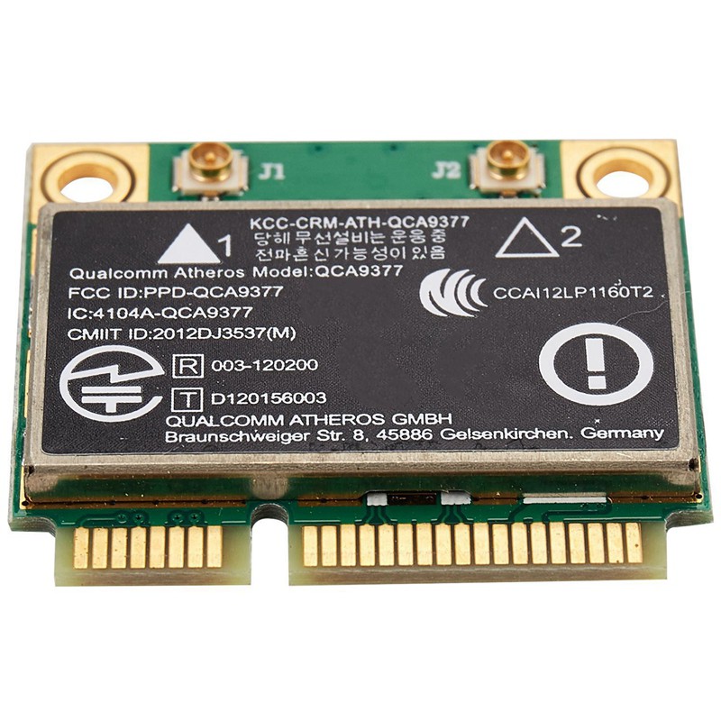 QCA9377 Dual Band AC WIFI Module WIFI Adapter Mini PCI-E 2.4G5G fe9T ...