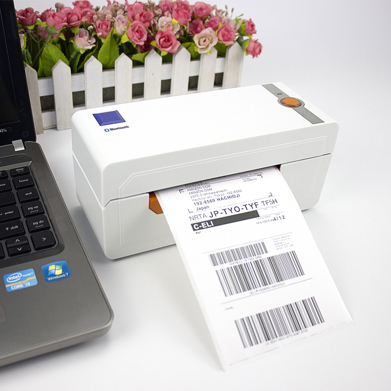 NETUM Desktop Thermal Label Printer NT-LP110A Thermal Barcode Printer ...