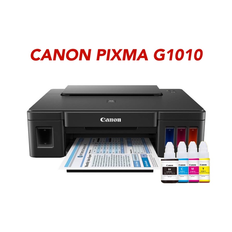 Printer Canon Pixma G1010 ปริ้นได้อย่างเดียว ไม่รองรับ Mac Os | Shopee ...