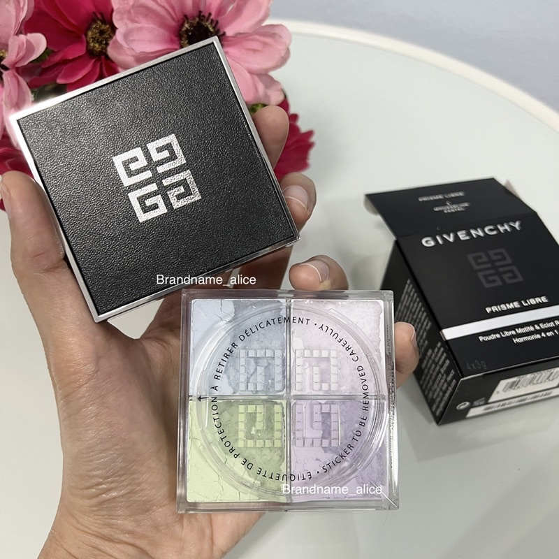 แท้ แป้งฝุ่น Givenchy Prisme Libre Enhanced Radiance Loose Powder 12g สี N1 Mousseline Pastel ...