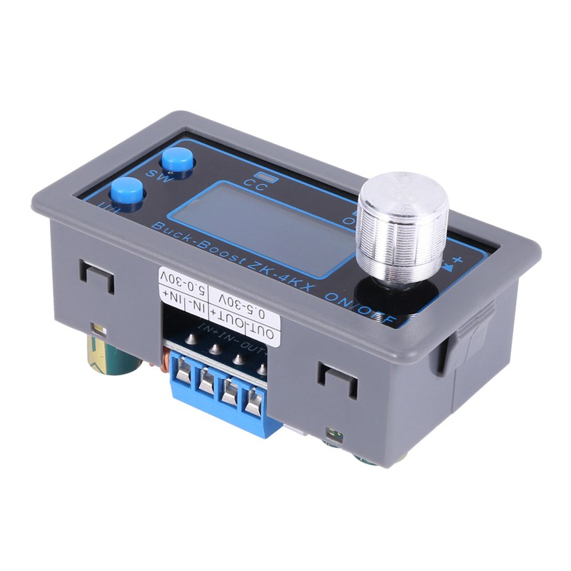 ZK-4KX CNC DC DC Buck Boost Converter CC CV 0.5-30V 4A Power Module ...