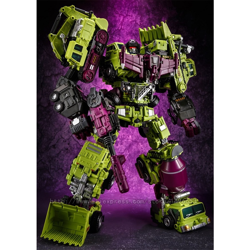 Mga transformer JINBAO NBK Oversize 6 IN 1 Devastator Transformation ...