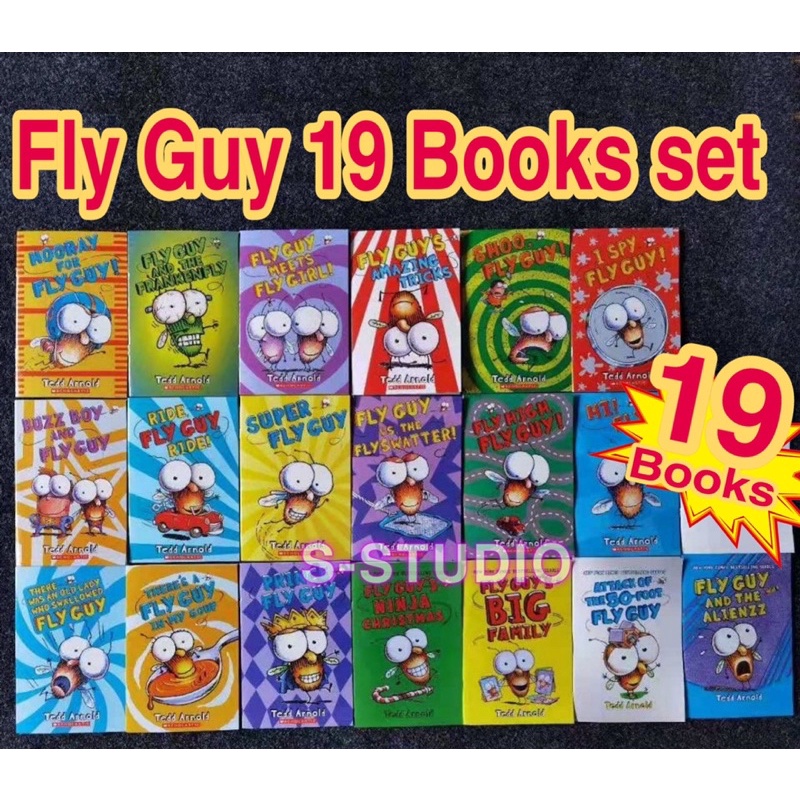 Fly Guy 19 Books set Collectionภาษาอังกฤษสำหรับเด NEW 2021หนังสือภาษา ...