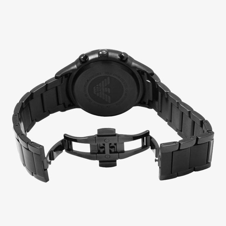 EMPORIO ARMANI นาฬิกาข้อมือผู้ชาย รุ่น AR2453 Classic Chronograph Black ...