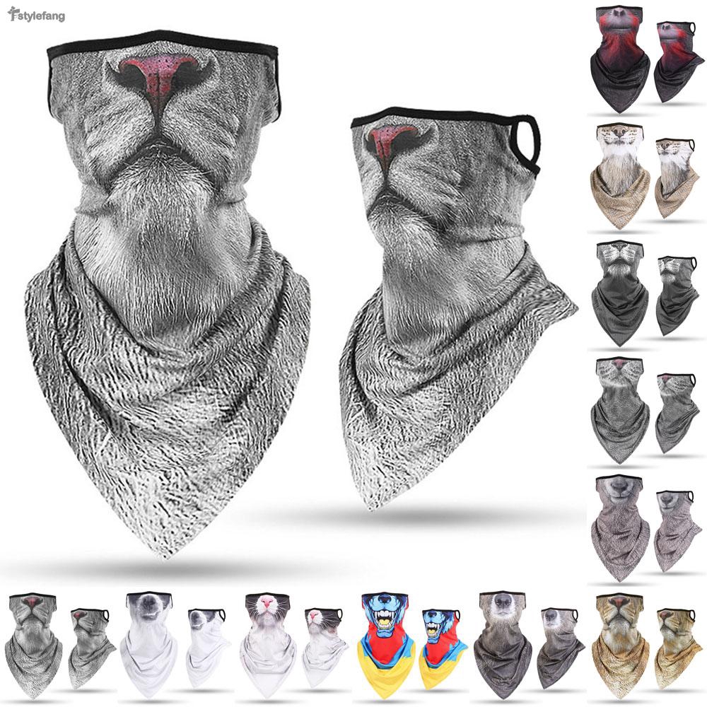 Face Cover Head Scarf Neck Gaiter Shield Mouth One size Outdoor Sports ...