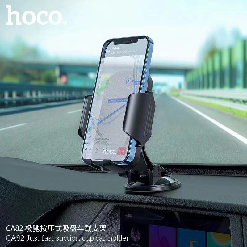 HOCO CA82 ขาตั้ง โทรศัพท์ สำหรับ รถยนต์ HOCO รุ่น CA82 รุ่นใหม่ล่าสุด หมุนโทรศัพท์มือถือผู้ถือเ ...