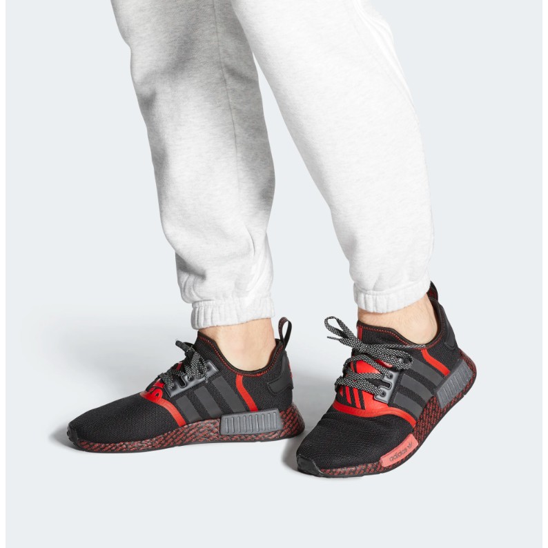 adidas NMD R1 Black Lush Red สินค้าสิขสิทธิ์แท้ (FV8516) - princo99shop ...