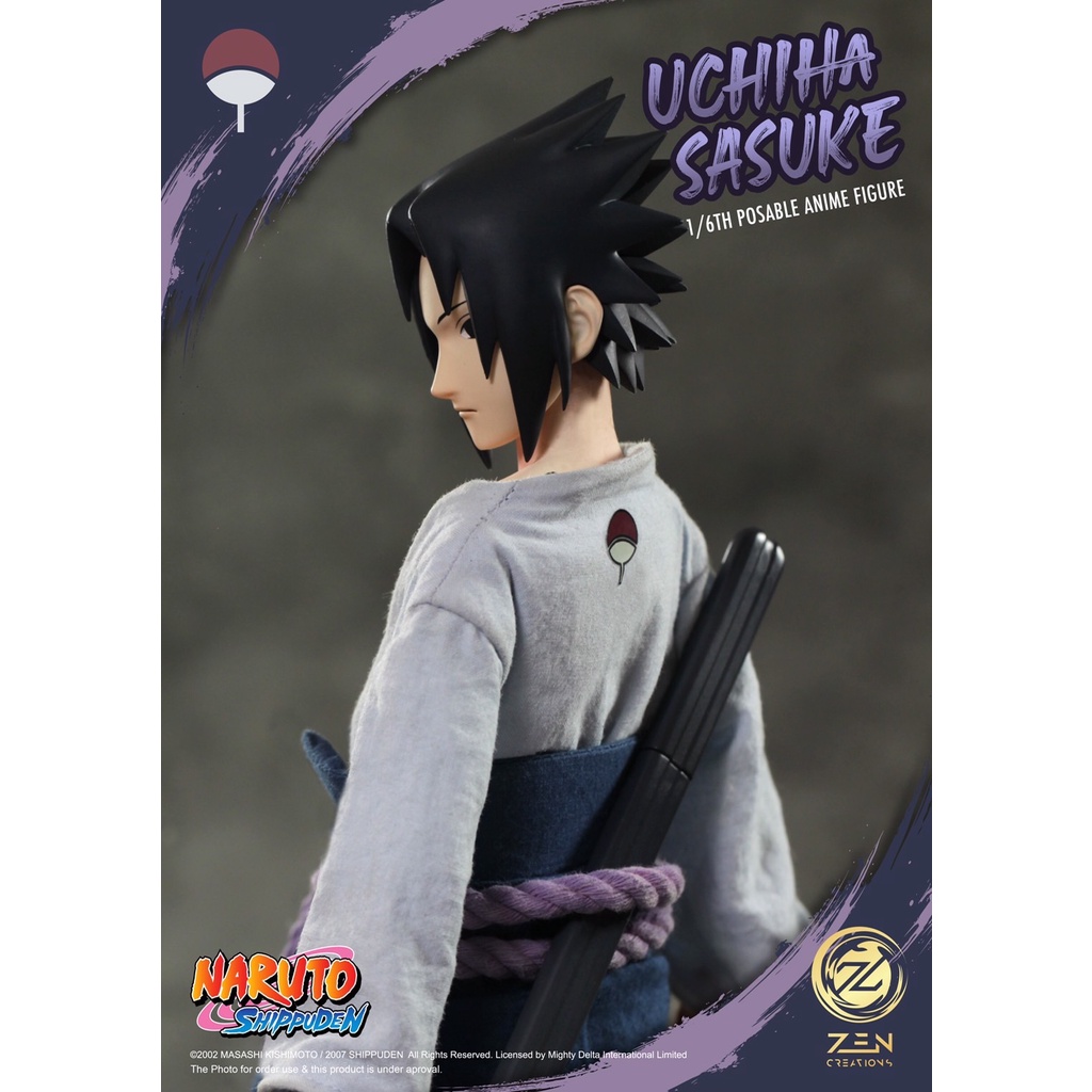 Zen Creations Naruto Shippuden Sasuke Uchiha 16 Scale Limited Edition ...