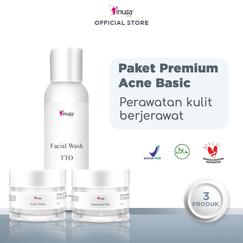 Inusa Basic Premium Acne Package แพ็กเกจสิว - inusaskincare_official.th ...