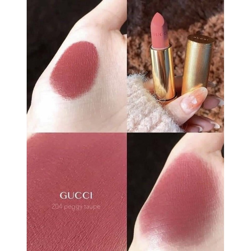 Gucci lipstick รุ่น Matte 204 สวยมาก!! - viviboxshop - ThaiPick