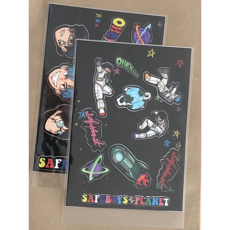 Stickers Safeplanet จากงาน Cat Expo7 | Shopee Thailand