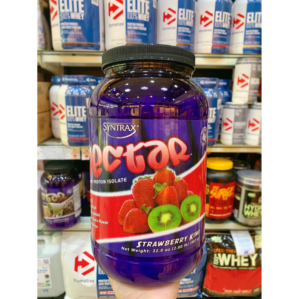Syntrax Nectar Whey Protein Isolate 907g. (2 lbs) โปรตีนรสผลไม้และกาแฟ ...
