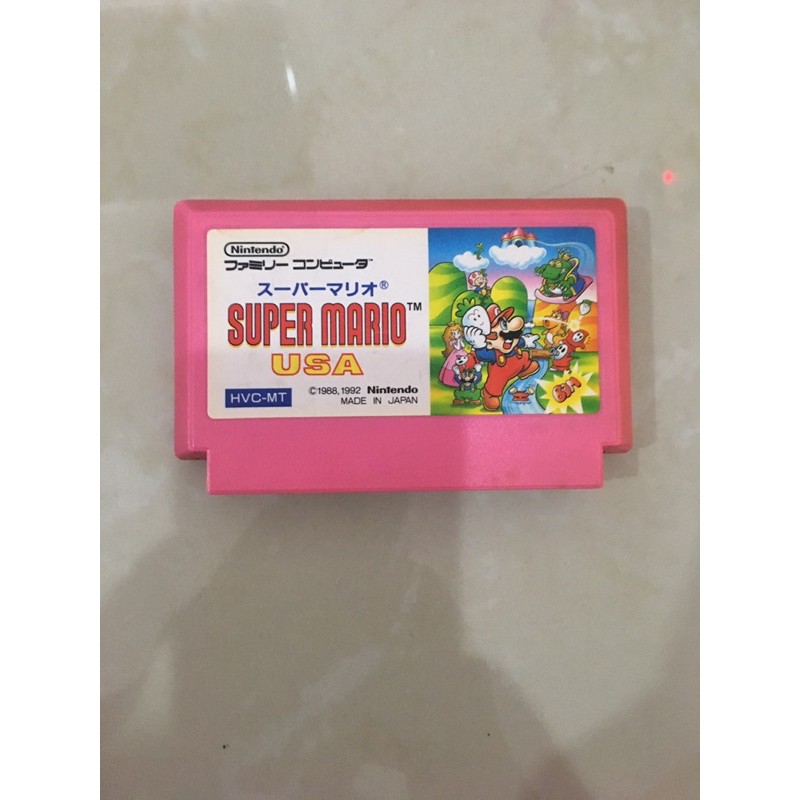 ตลับเกมส์ famicom (fc) super Mario USA | Shopee Thailand