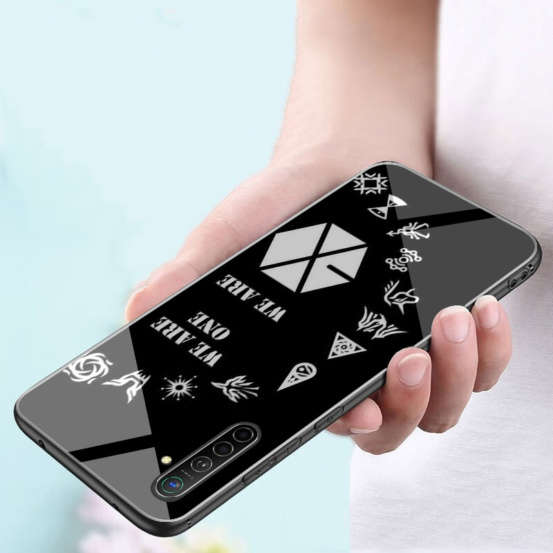 เคสโทรศัพท์มือถือพิมพ์ลาย Kpop Exo สําหรับ Oppo A3S A5 A5S A7 A37 A39 ...