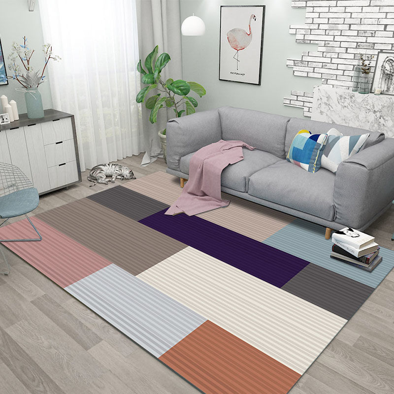 Northern European-Style Carpet Living Room Large-Area Coffee Table ...