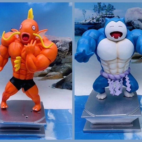 Pokémon Pokemon GK Carp King Kabi Beast Muscle Man Series Ornament ...