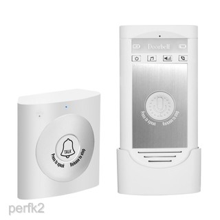 Wireless Intercom Doorbells Two-Way Talk Doorbell Interphone yprJ ...