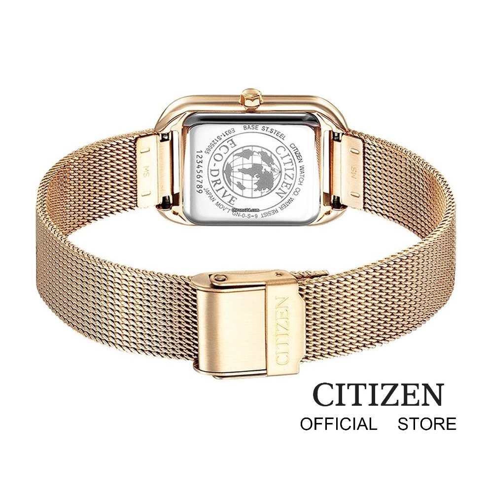 CITIZEN Eco-Drive EM0493-85P EM0491-81D Lady Watch ( นาฬิกาผู้หญิง ...