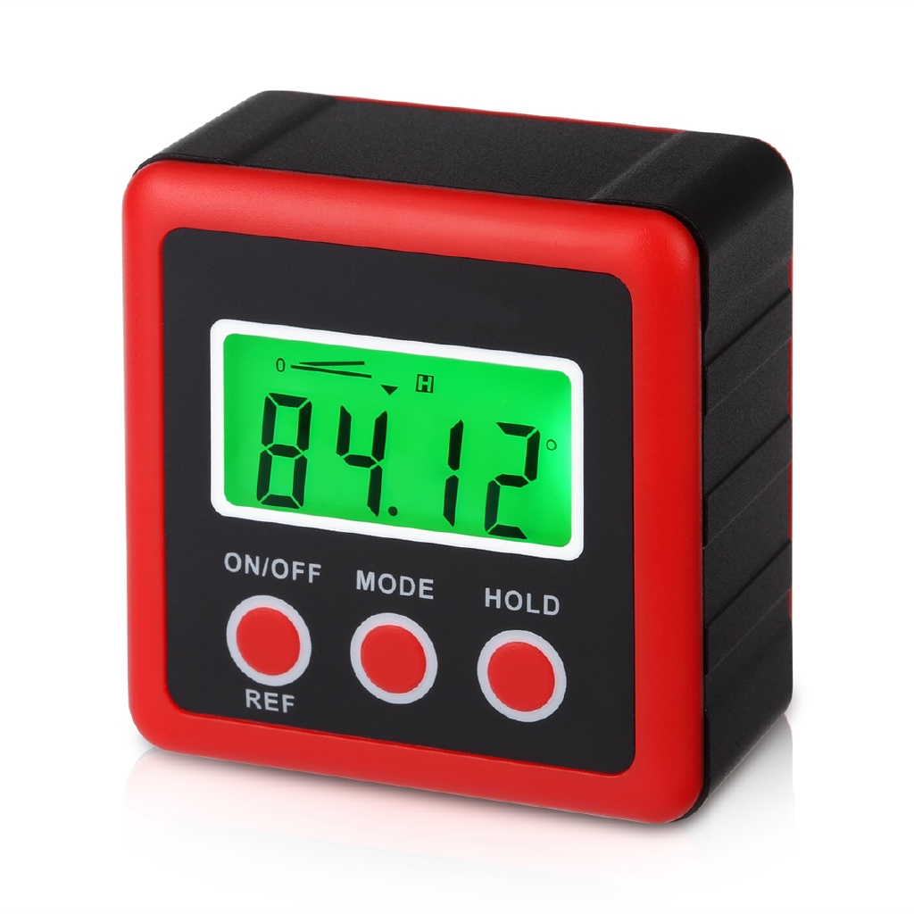 Precision Digital Protractor Inclinometer Water Proof Level Box Digital ...