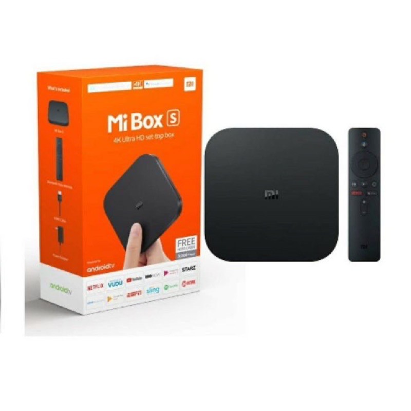 Xiaomi mi Box S 4K 2020 Global version พร้อมส่ง androind TV ใหม่ มือ1 ...