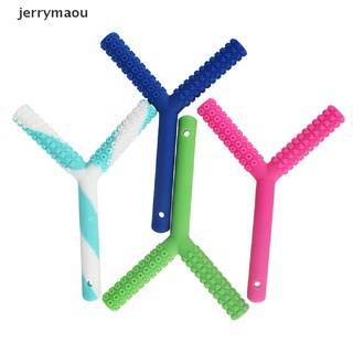 [Jerrymaou] Kids Chewing Tube Y-Shape Chewy Teether Baby Oral Motor ...