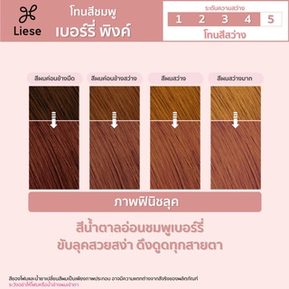 ลิเซ่ บับเบื้ล โฟมเปลี่ยนสีผม เบอร์รี่ พิงค์ Liese Bubble Color Berry ...