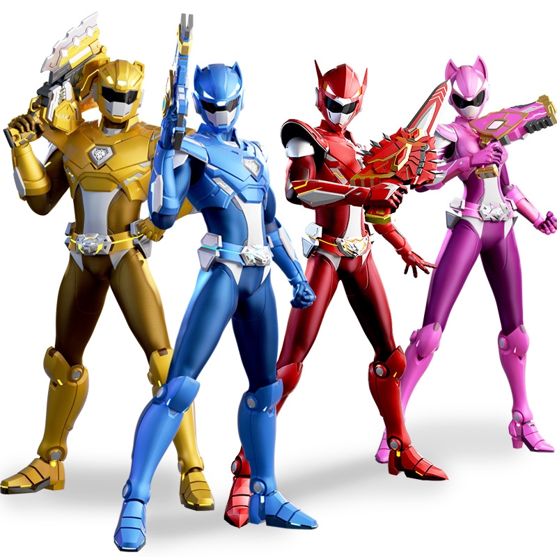 Zhan Gao ตัวแทนมินิของแท้ทีม X เพชรทองอาวุธฟอร์ดฮยอนสามารถมีดคว้าแสงชุด ...