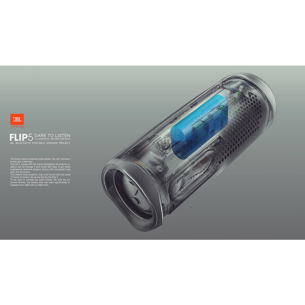 JBL Pulse 4 Bluetooth Speaker ไร้สายแบบพกพา ลำโพง บลูทู ธลำโพง กันน้ำ ...