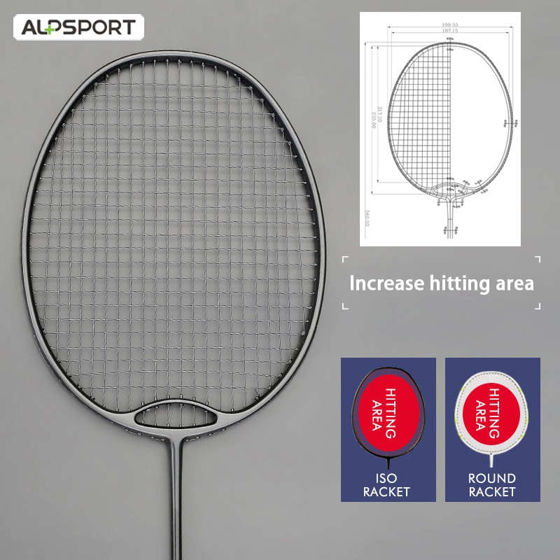 ALP FDYX 4U G4 ไม้แบดมินตัน Creative Wind Hole Design Training Pro ...