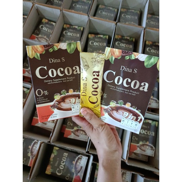 ชุดสุดคุ้ม5แถม5 ส่งฟรี โกโก้ คีโต ดีท๊อกซ์ หุ่นสวย Dina Cocoa เพิ่มหุ่น ...
