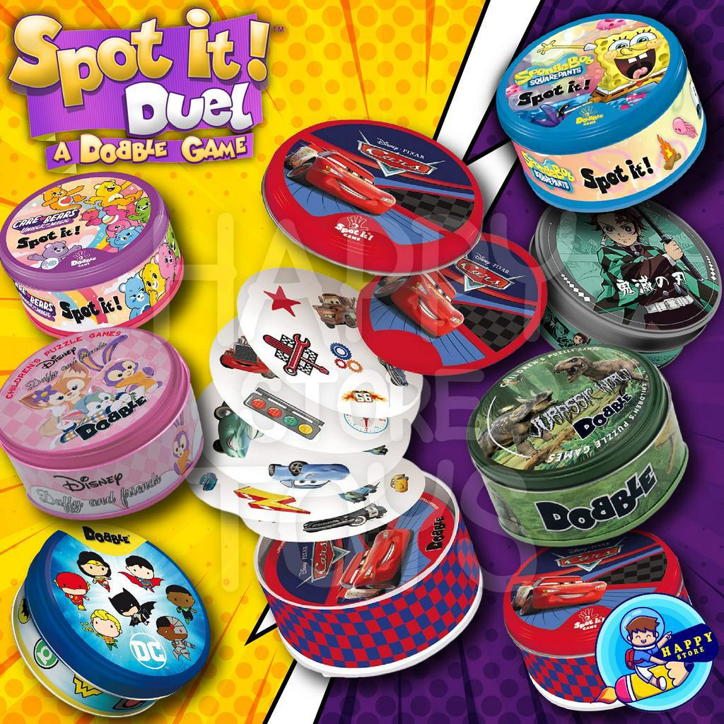 dobble spot it card เกมของเล่น เกมจับคู่ภาพ เกมการ์ด บอร์ดเกม ...