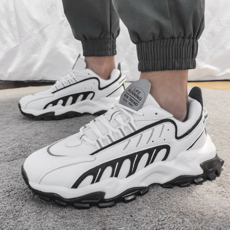 Ready Stock 39-46 Kasut Sukan Lelaki Men Chunky Sneakers Retro Sport ...