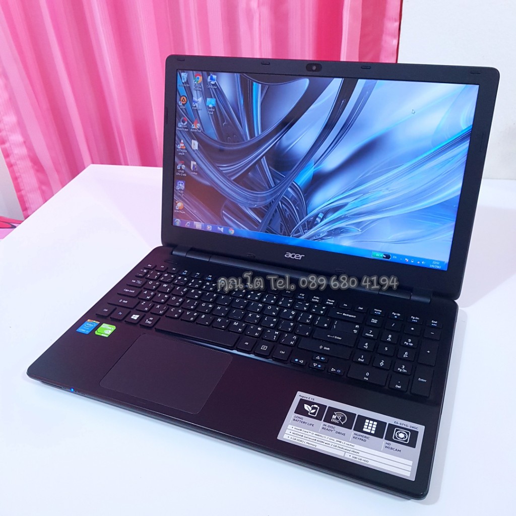 Acer จอใหญ่ 15.6 Core i3-4005U GeForce 820M (2GB) - ksongkran - ThaiPick