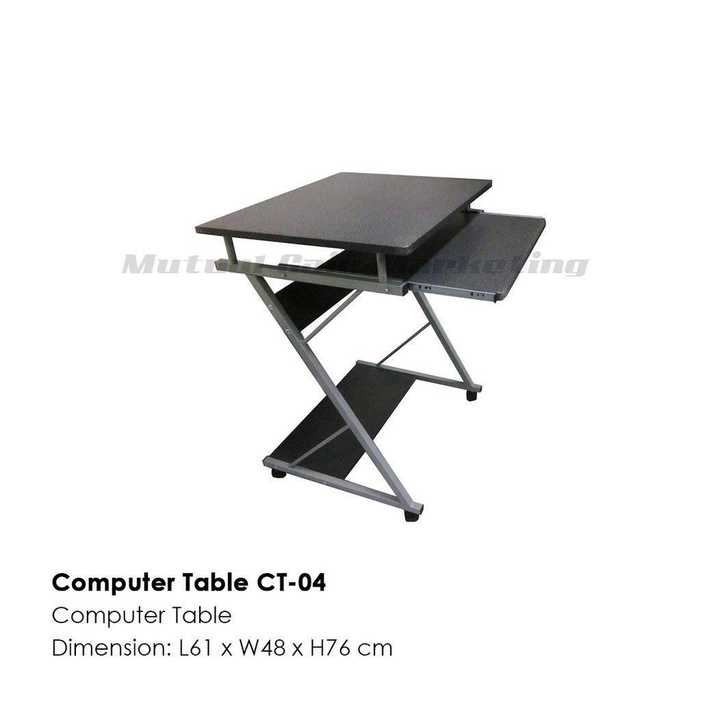 Computer Table CT-04 Study Desk Home Office School GVdN | Shopee Thailand