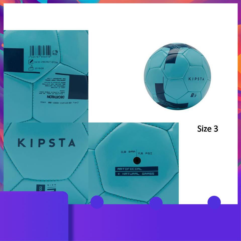 Kipsta Size 5 (> 12 Years) ลูกฟุตบอล F100 สไตล์ฟุตบอล Telstar World Cup ...