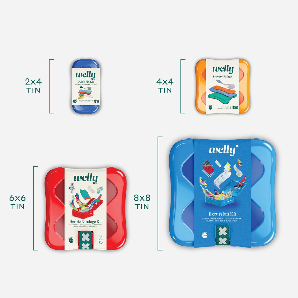 Welly Bandages พลาสเตอร์ปิดแผลผ้าโพลีเอสเตอร์เกรดทางการแพทย์คุณภาพสูง ...