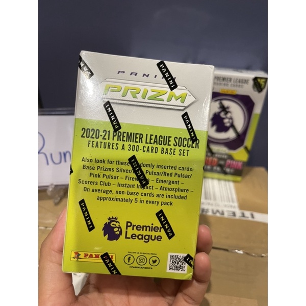 พร้อมส่ง2020-21 Panini Prizm Premier League Soccer Cereal Box ...