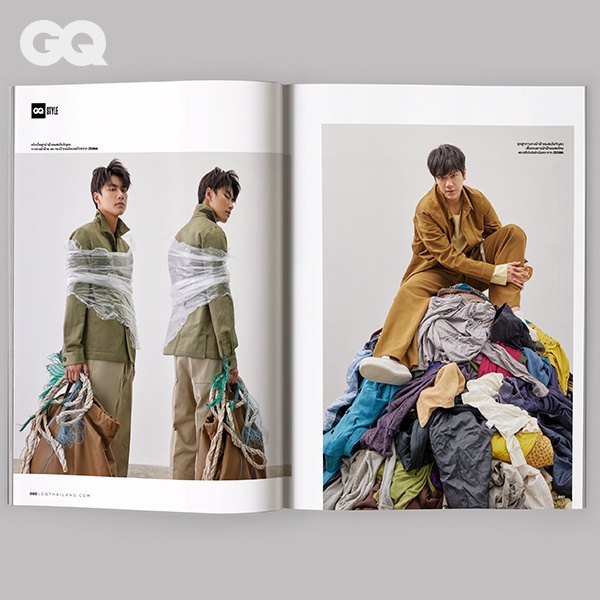 GQ Magazine Thailand ฉบับมีนาคม 2565 85 OHM-NANON March 2022 issue ...
