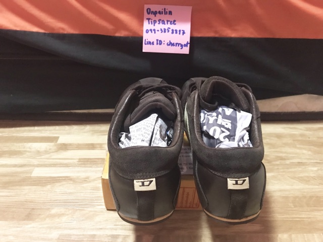 Diesel Wish สีน้ำตาลเข้มแถบครีม - onpailin1880 - ThaiPick