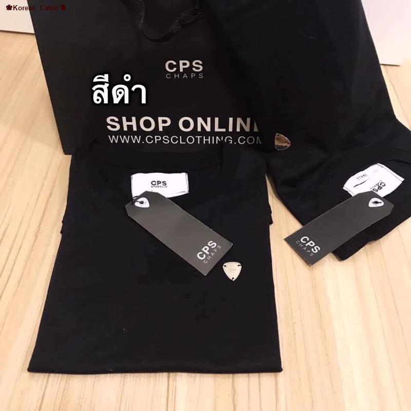 พร้อมส่งในไทยเสื้อยืด CPS สีพื้นคอกลมแขนสั้นเรียบหรูดูแพง ในราคาพิเศษ ...