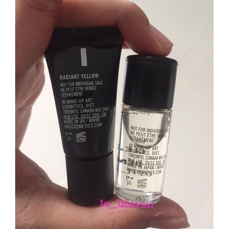 พร้อมส่ง MAC PREP+PRIME มาคู่ MAC CLEANSE OFF OIL ขนาด 6ml ทั้งคู่ แท้ ...